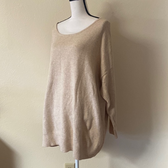 Du Jour | Sweaters | Tunic Sweater Cream | Poshmark